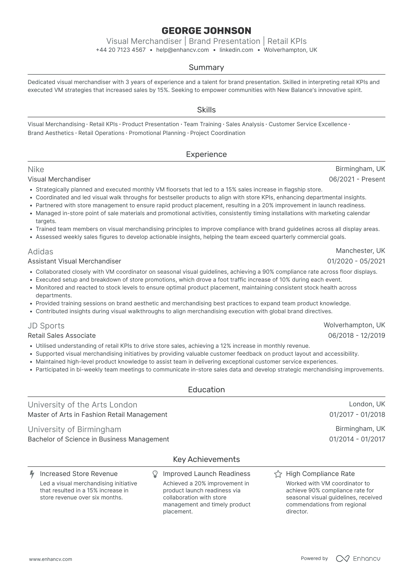 Retail CV Examples & Guide for 2026