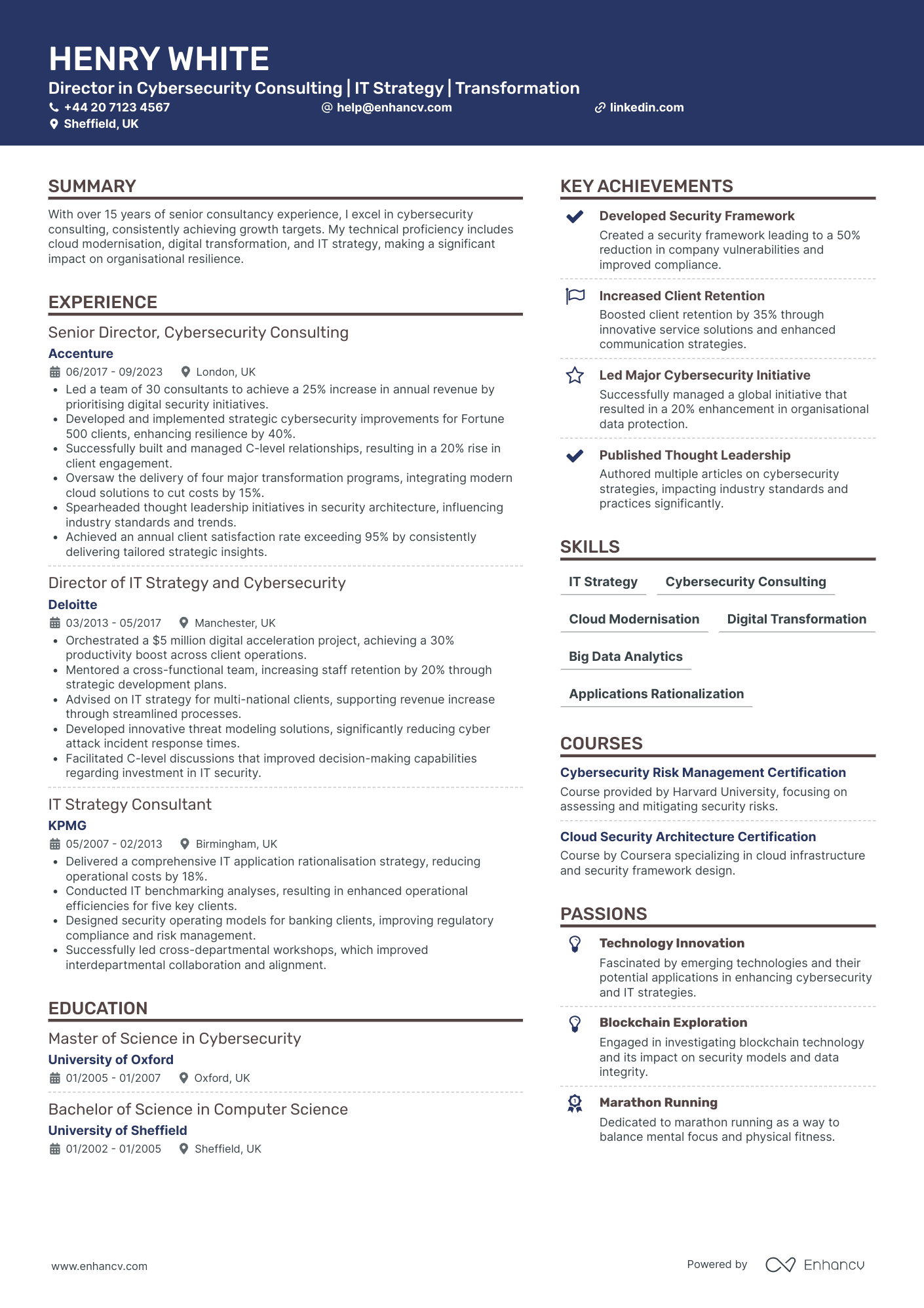 Cyber Security CV Examples & Guide for 2026
