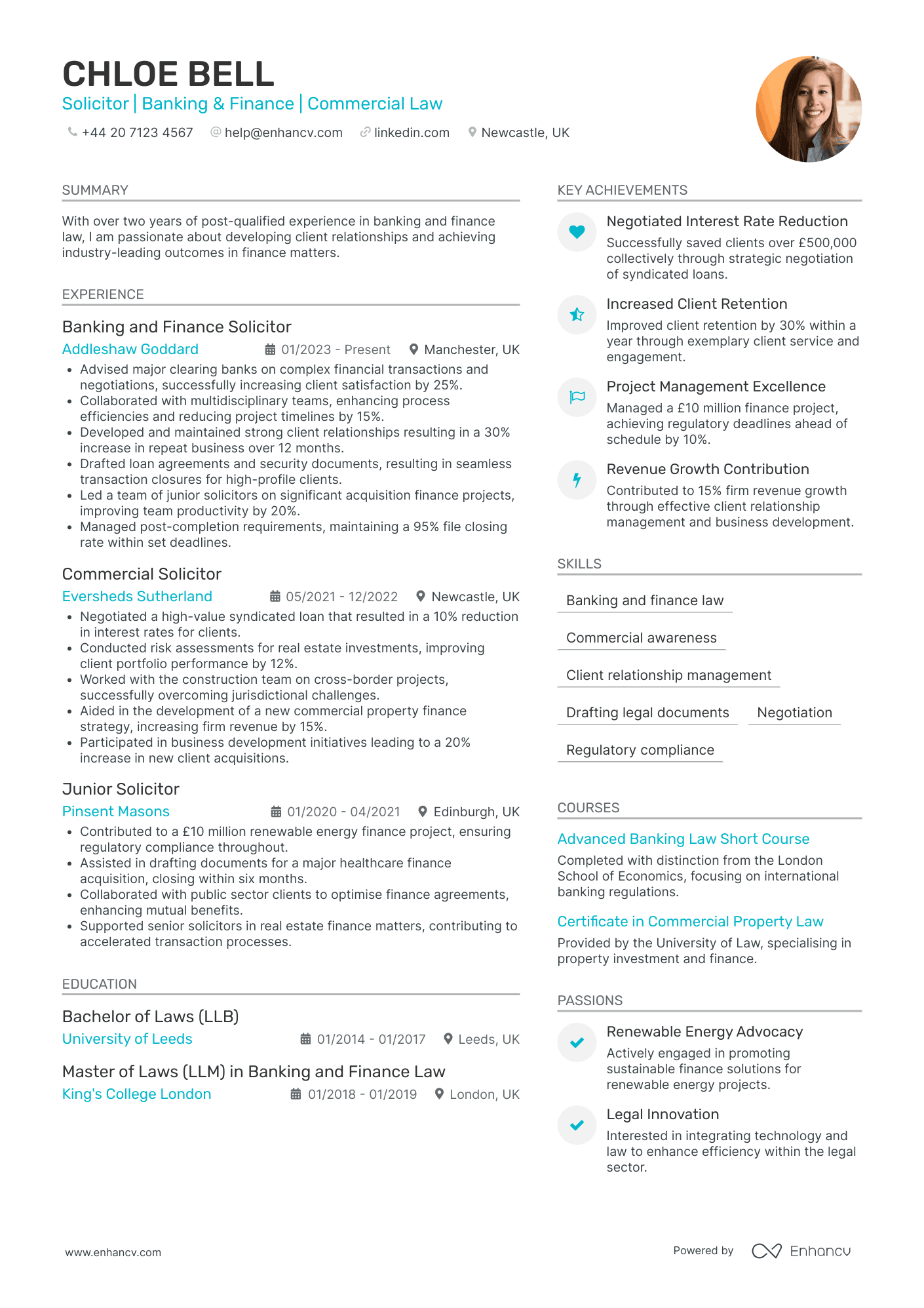 Solicitor CV Examples & Guide for 2026