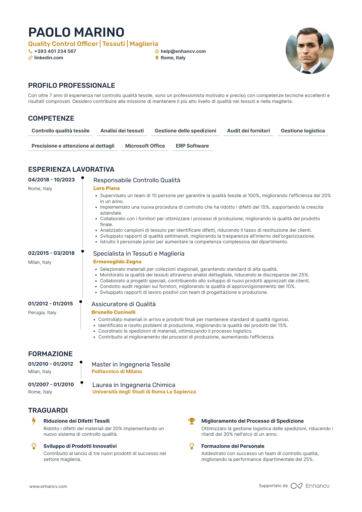 15 Esempi di Curriculum per Operaio che Hanno Fatto Assumere