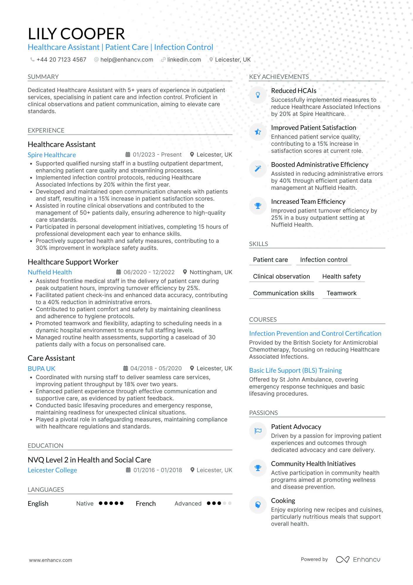 Care Assistant CV Examples & Guide for 2025