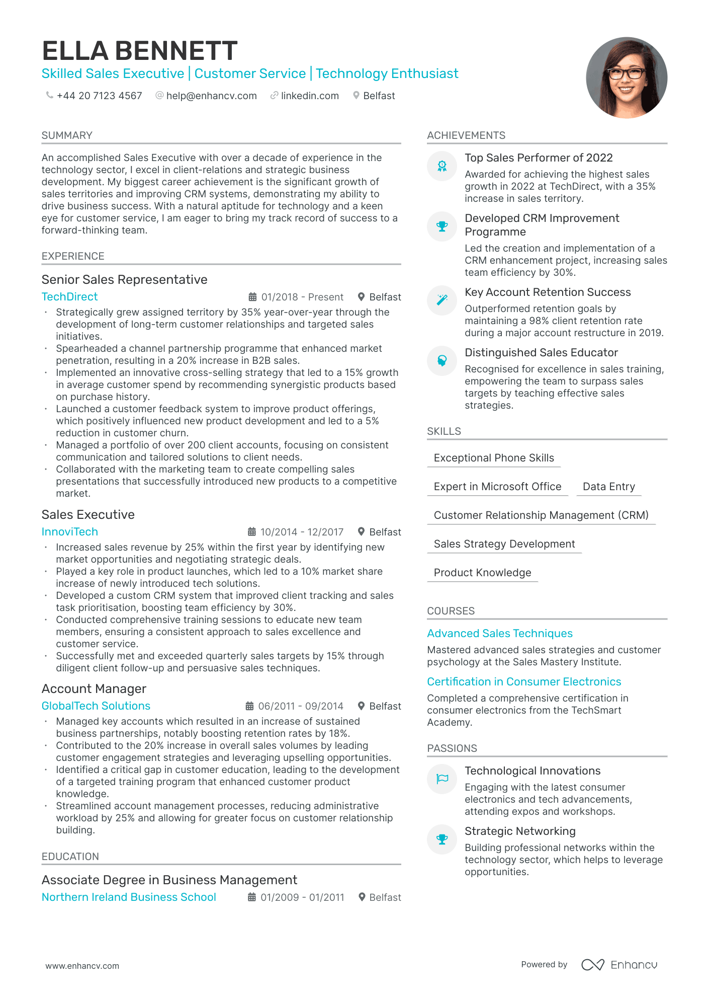 Tech Sales CV Examples & Guide for 2025