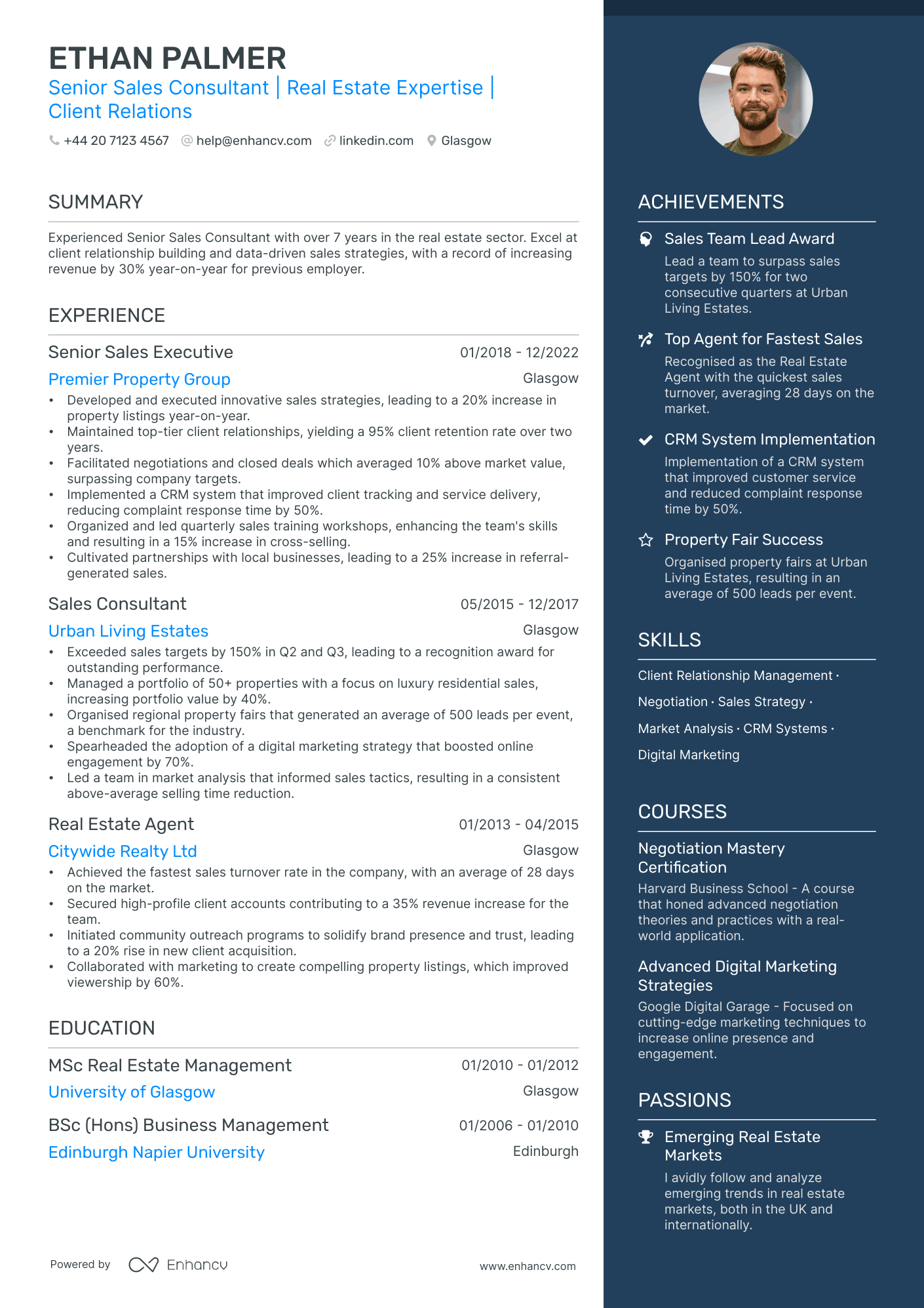 Business Development CV Examples & Guide for 2025