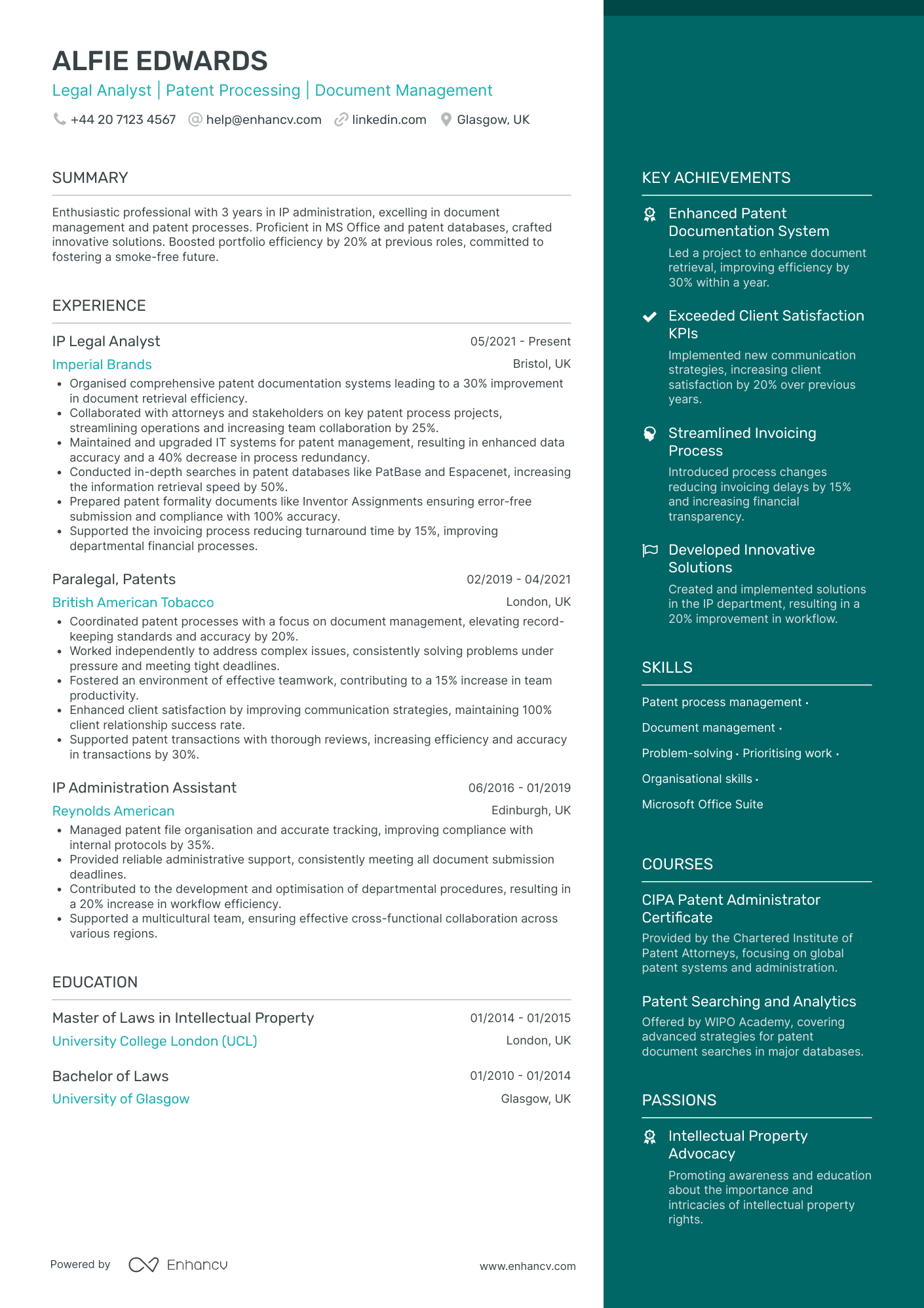 Legal CV Examples & Guide for 2026