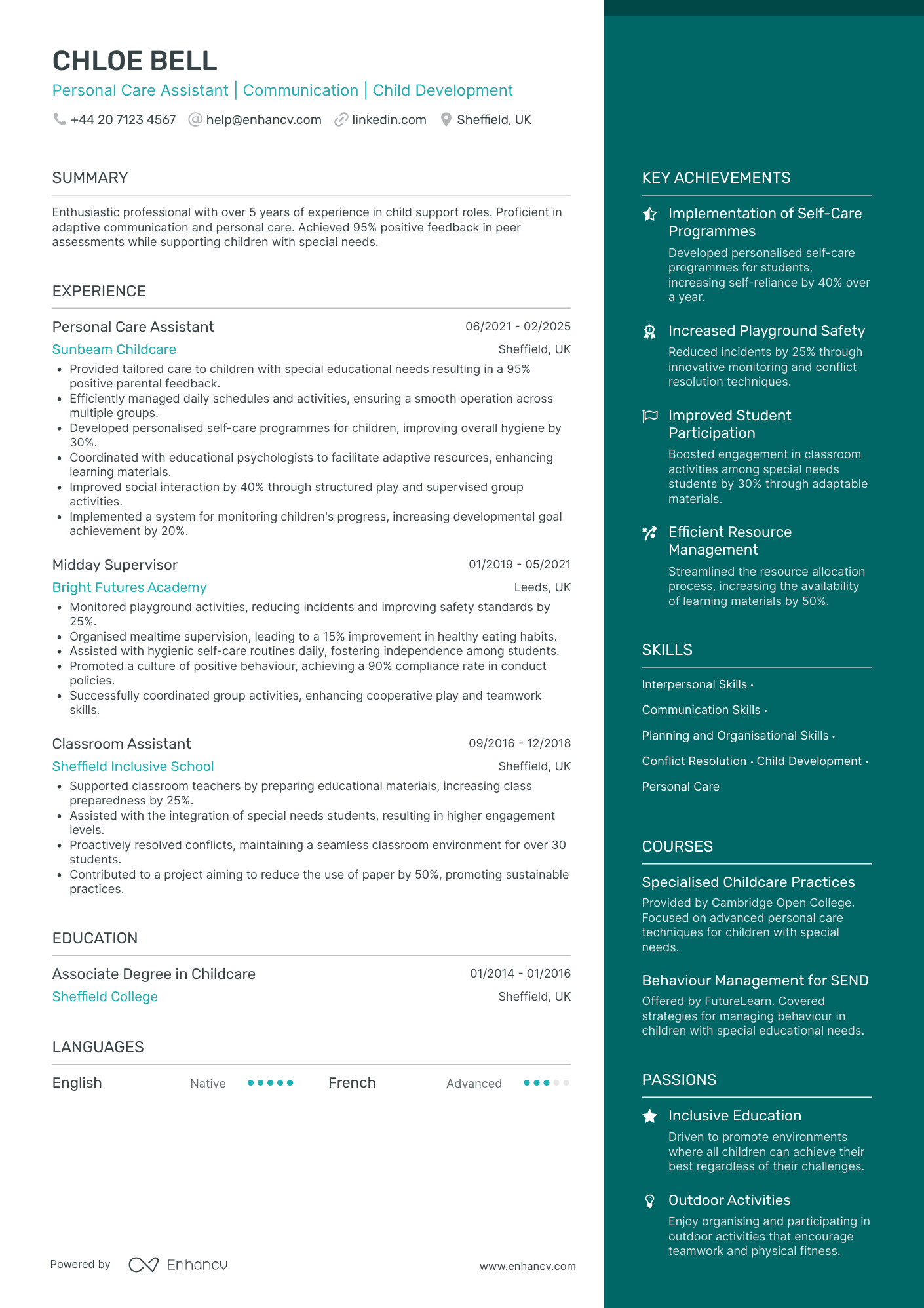 Care Assistant CV Examples & Guide for 2026