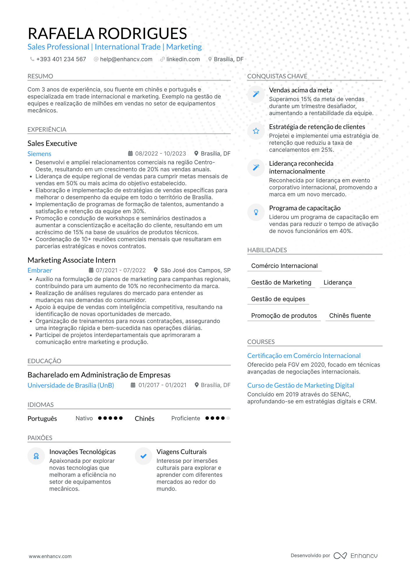 19 Exemplos de Currículo para Vendedor que Conseguiram Emprego em 2026