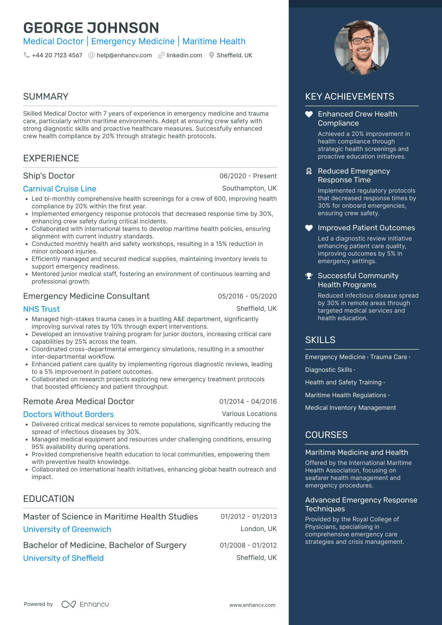 Doctor CV Examples & Guide for 2026