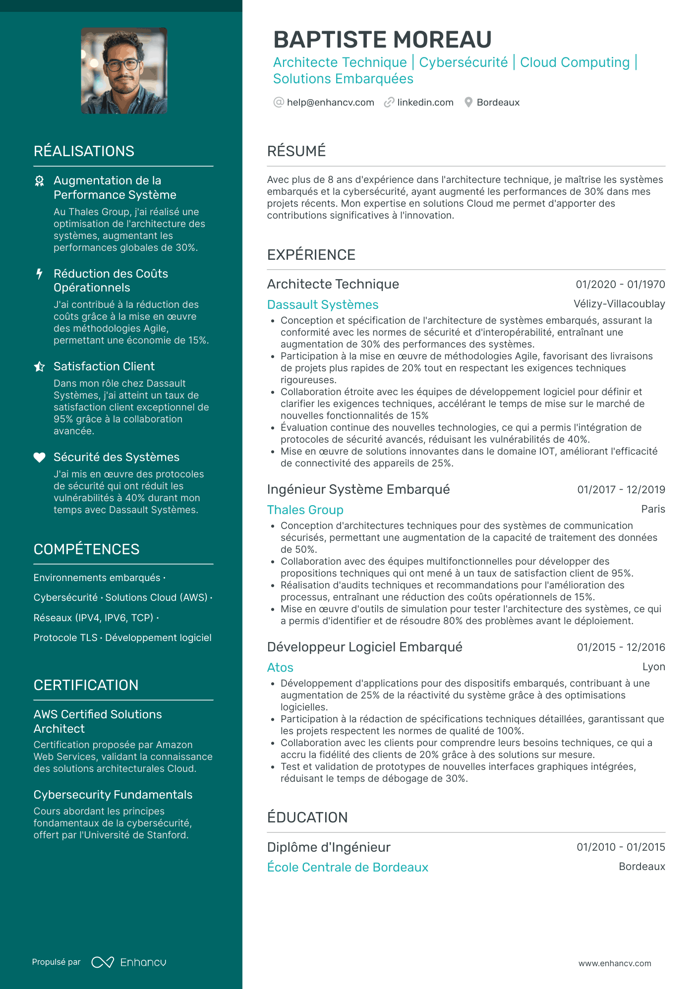 CV Architecte : Un CV Gagnant pour Faire la Différence