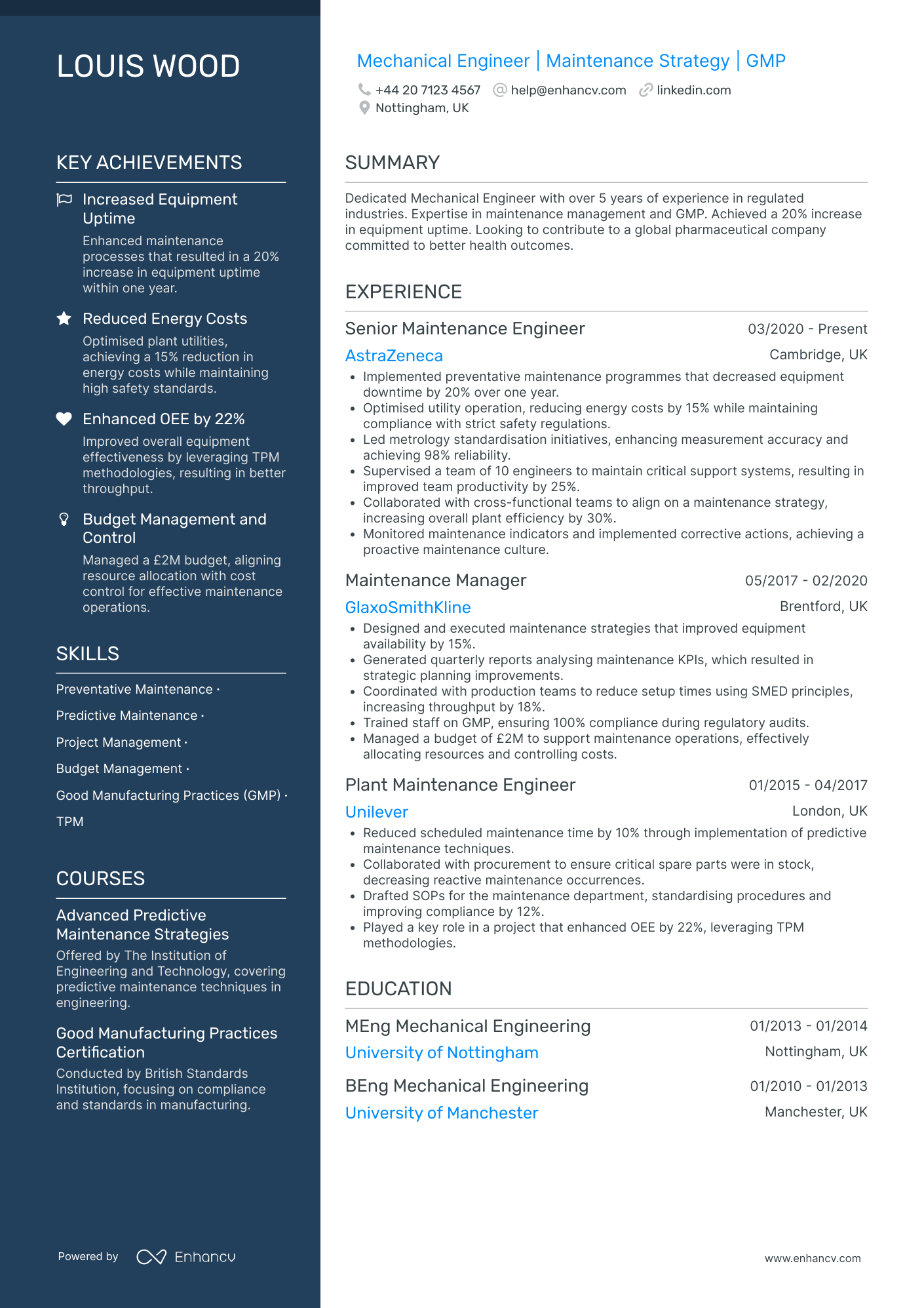 Supervisor CV Examples & Guide for 2026