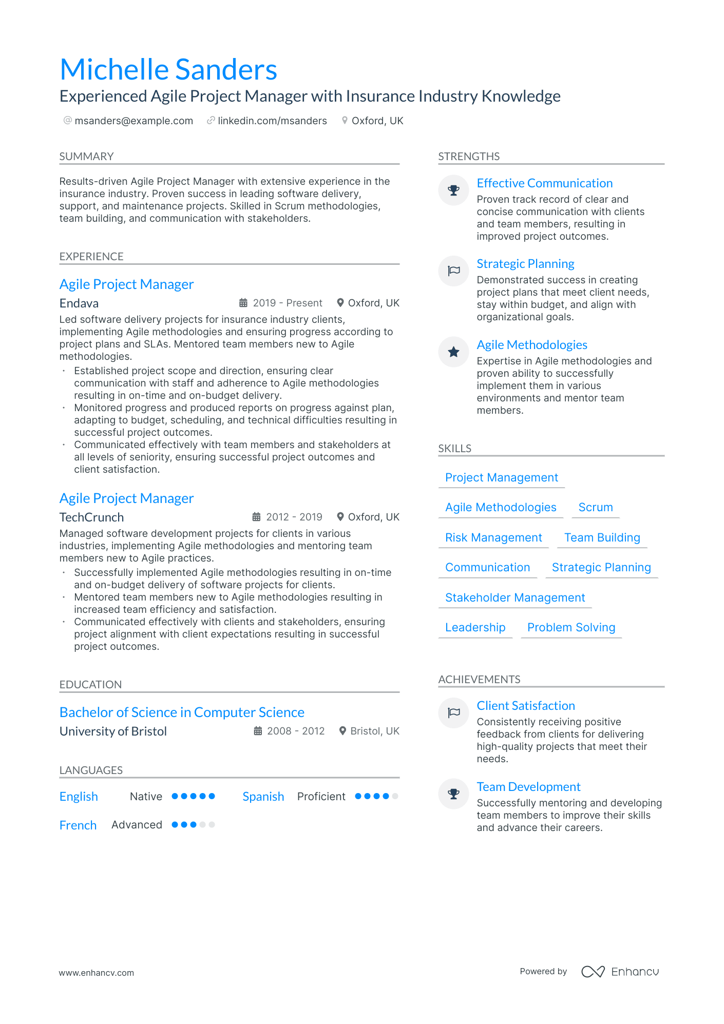 How to Choose The Best CV Style: Examples & Tips for 2024 | Enhancv