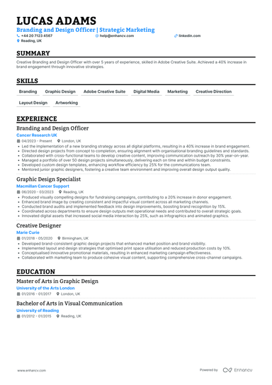 Communications Officer CV Examples & Guide for 2026