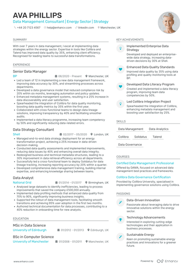 Data Engineer CV Examples & Guide for 2026