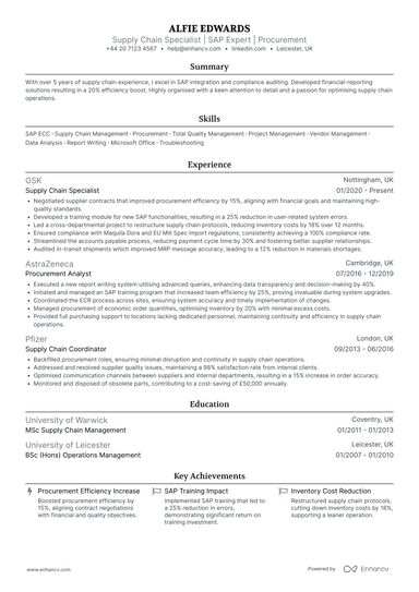 Factory Worker CV Examples & Guide for 2026