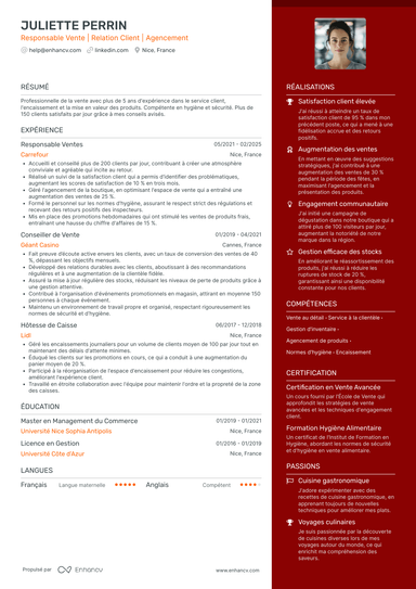 CV Vendeuse : Exemples et Modèles Gratuits (2026)