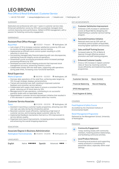 Office Assistant CV Examples & Guide for 2026