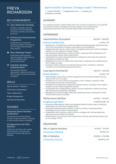 Sports CV Examples & Guide for 2026