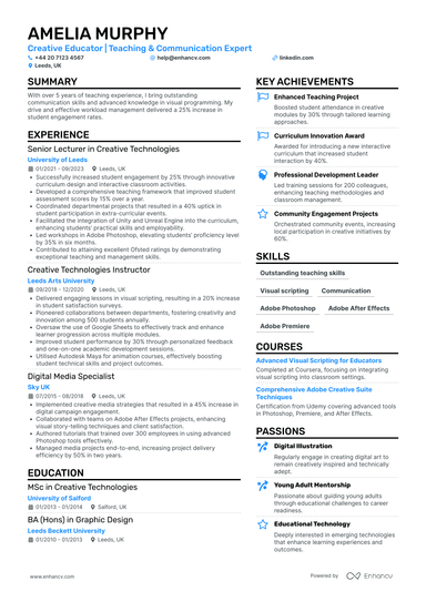 Game Design CV Examples & Guide for 2026
