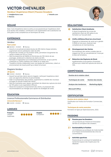 CV Vendeuse : Exemples et Modèles Gratuits (2025)