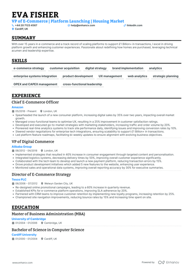 CTO CV Examples & Guide for 2026