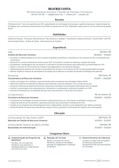 Currículo auxiliar administrativo: exemplos e dicas (2026)