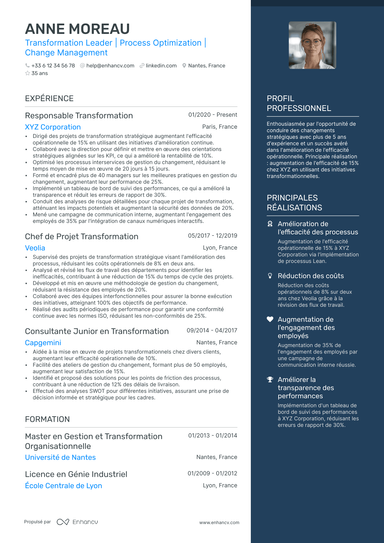 CV Type Finance : Modèles Gratuits, Conseils pour Le Réussir