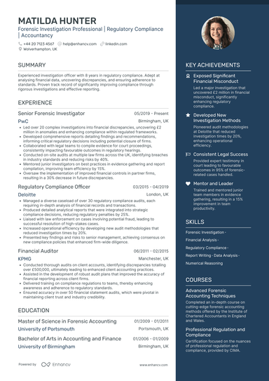 Accounting CV Examples & Guide for 2026