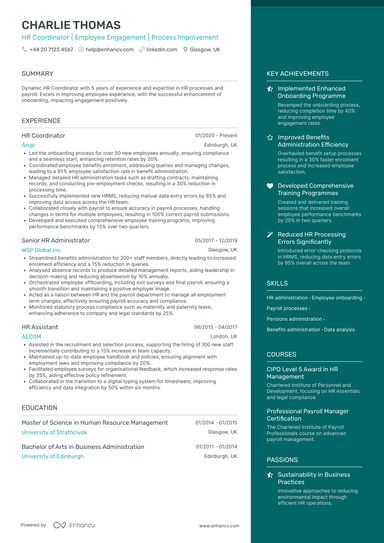 Human Resources CV Examples & Guide for 2026