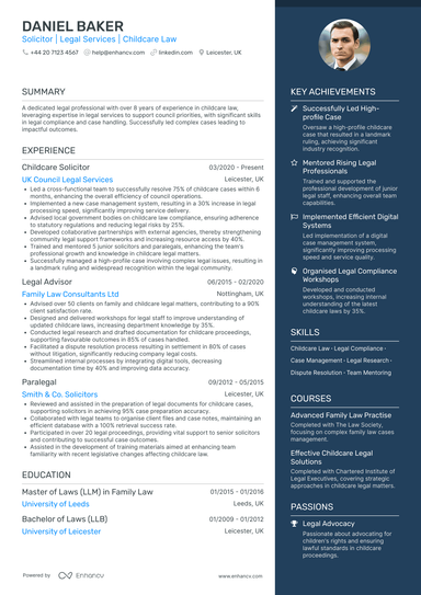 Solicitor CV Examples & Guide for 2026