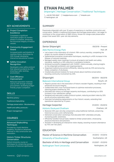 Carpenter CV Examples & Guide for 2026