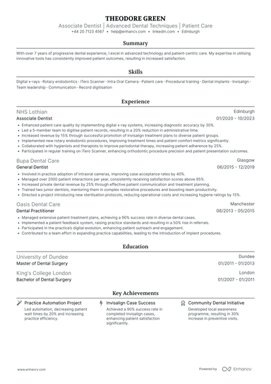 Dental Hygienist CV Examples & Guide for 2026