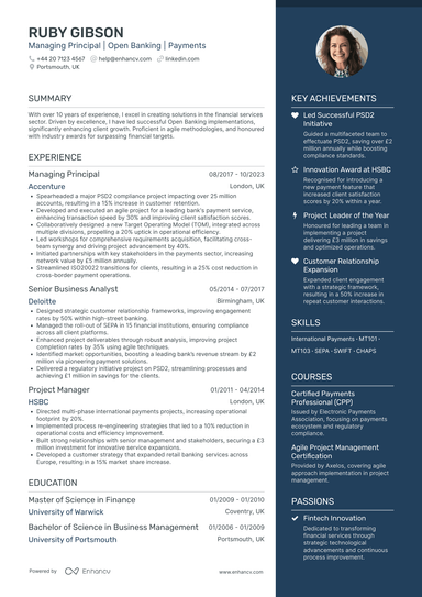 Banking CV Examples & Guide for 2026
