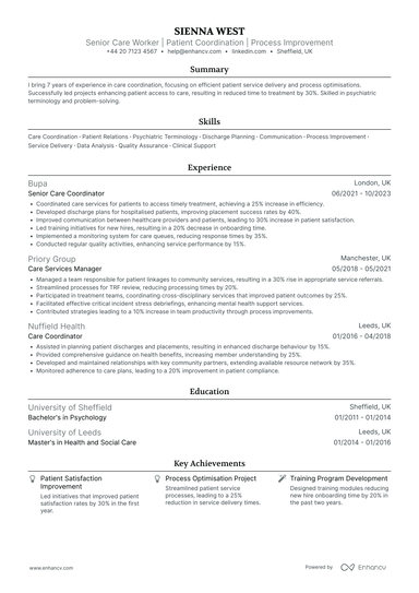 Care Worker CV Examples & Guide for 2026