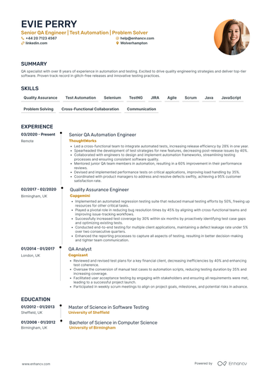 Project Engineer CV Examples & Guide for 2026