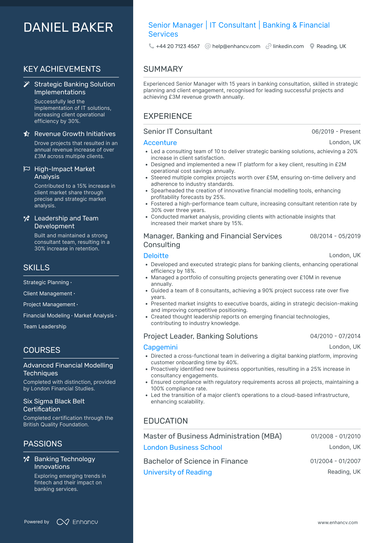 Finance CV Examples & Guide for 2026