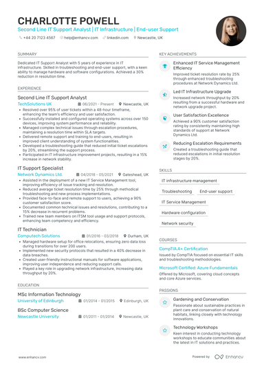 IT Support CV Examples & Guide for 2026