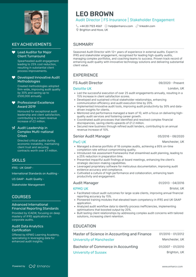 Finance Director CV Examples & Guide for 2026