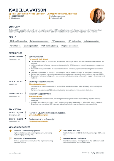 Private Tutor CV Examples & Guide for 2026