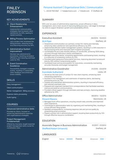 Personal Assistant CV Examples & Guide for 2026