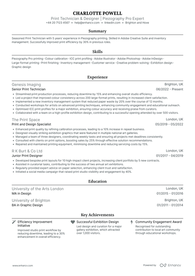3D Artist CV Examples & Guide for 2026