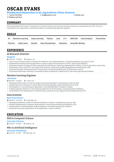 Embedded Software Engineer CV Examples & Guide for 2026