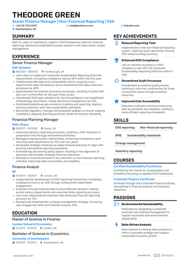 Finance CV Examples & Guide for 2026