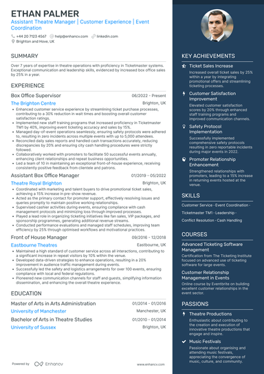 Theatre CV Examples & Guide for 2026
