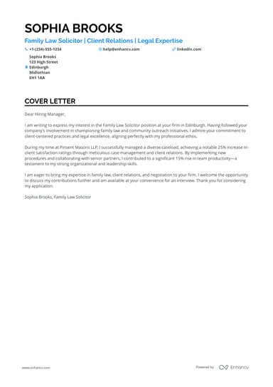 Solicitor Cover Letter Examples & Guide for 2026