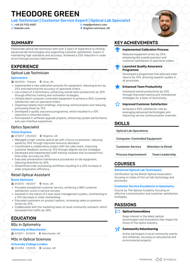 Lab Technician CV Examples & Guide for 2026