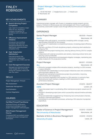 Manager CV Examples & Guide for 2026
