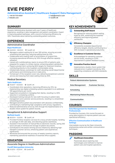 Administrative Assistant CV Examples & Guide for 2026