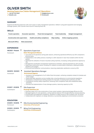 Construction Worker CV Examples & Guide for 2026