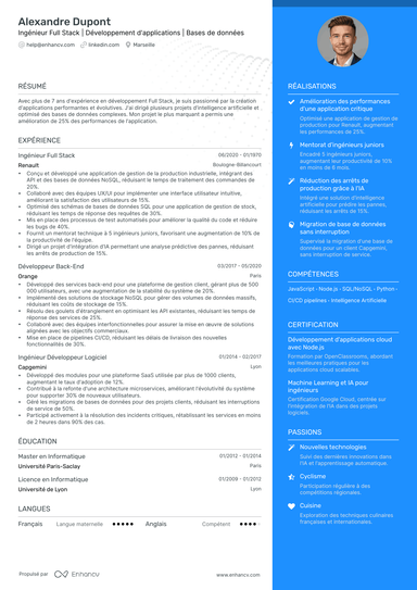 CV Informatique : +10 Exemples pour Tous les Rôles et Domaines