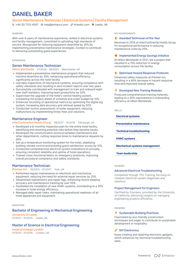 Mechanic CV Examples & Guide for 2026