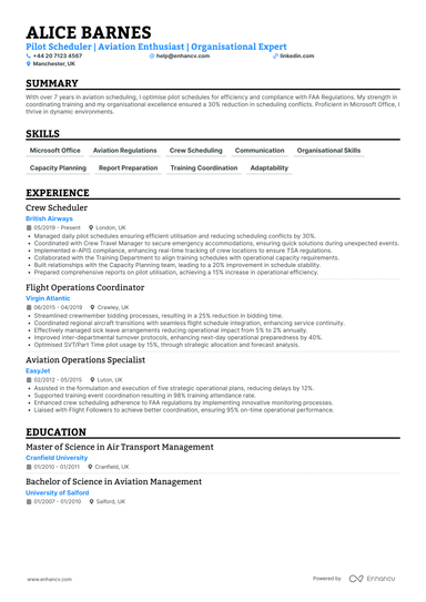 Airline Pilot CV Examples & Guide for 2026
